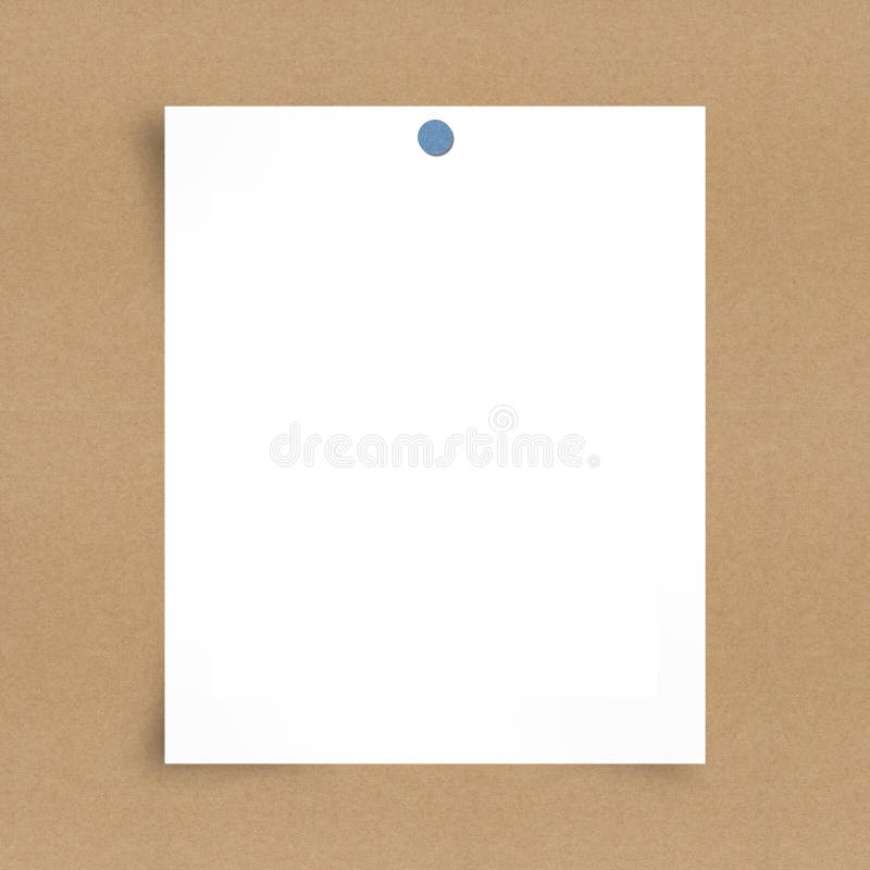 Blank Note Paper on Board Background Stock Image - Image of couple ...