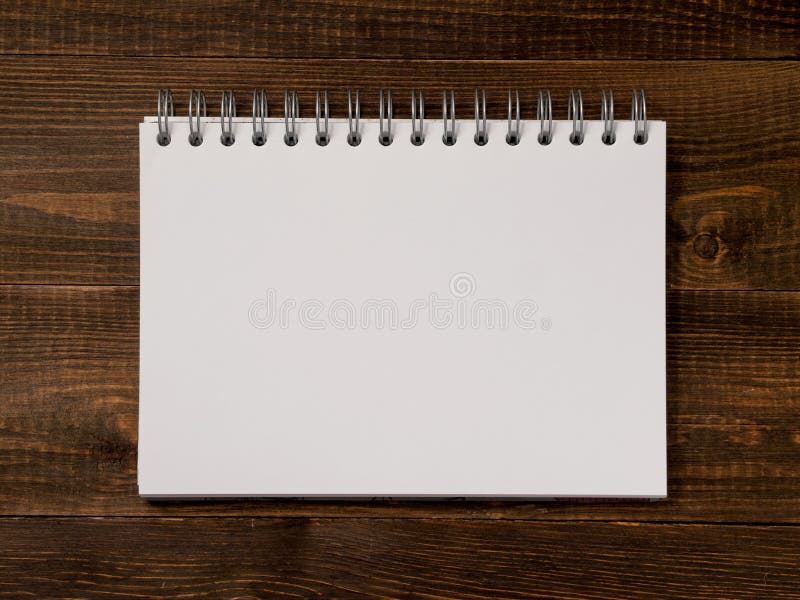 Blank Note Paper and Wheat Stalks on Wooden Background Stock Photo ...