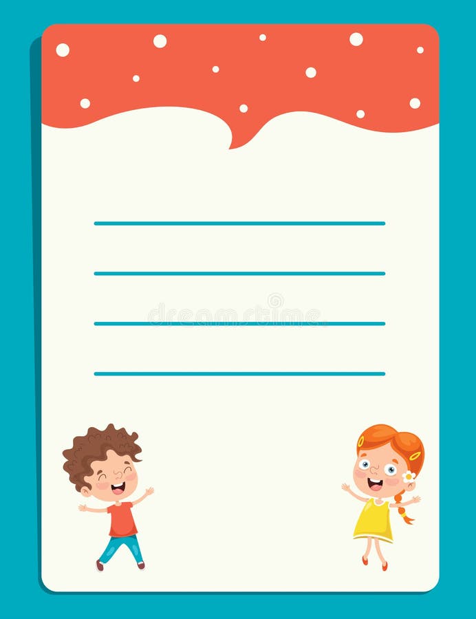 Friends Border Writing Paper Stock Illustrations – 45 Friends Border ...