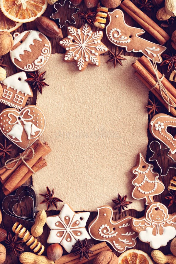 Blank note for recipes stock image. Image of cookies - 127127819