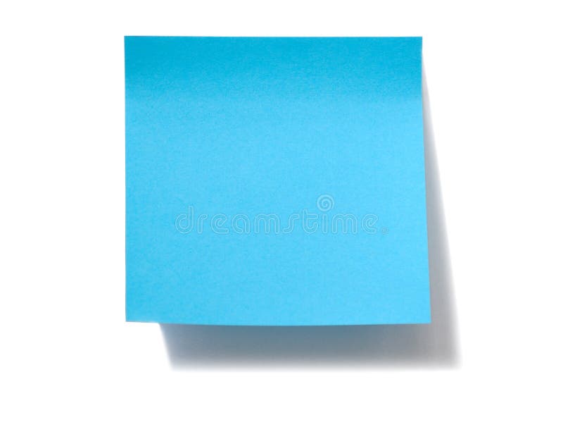 Blank note stock image. Image of isolated, postscript - 54044201