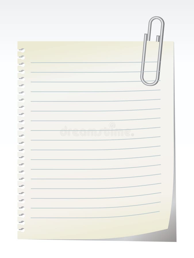 Blank note - vector stock vector. Illustration of pattern - 2903619