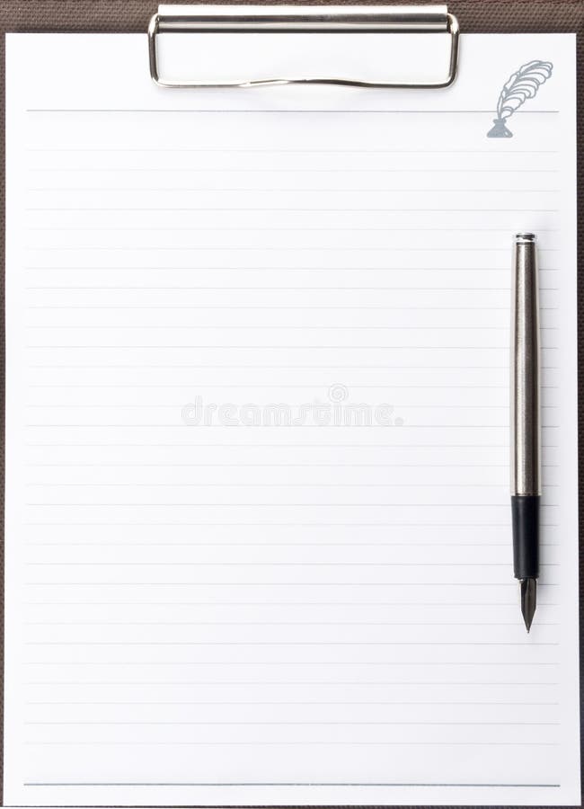 Blank notepad stock photo. Image of business, sheet, memo - 463714