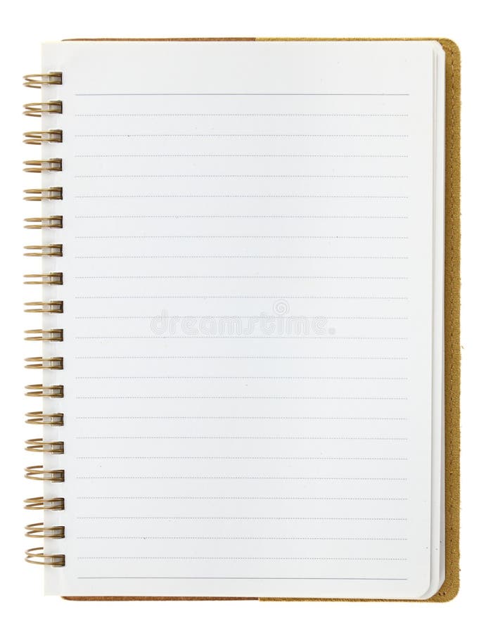 Blank notebook stock image. Image of page, recipe, school - 36045155