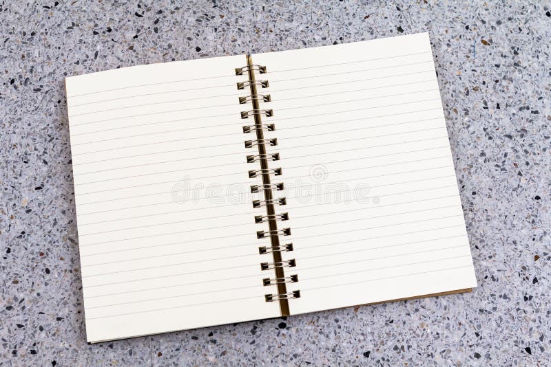 Blank Notebook stock photo. Image of paperback, diary - 32424496
