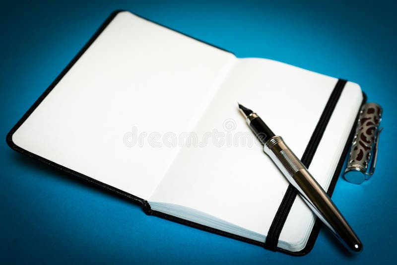 Get ready for writing stock image. Image of diary, notebook - 5038455