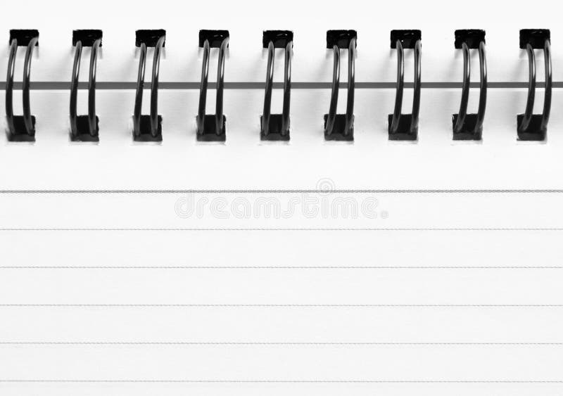 Paper Texture in Blank Note Book Stock Photo - Image of notebook ...