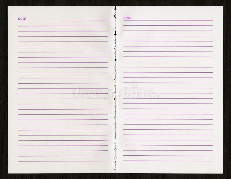 Blank notebook page stock image. Image of page, post, texture - 7621277