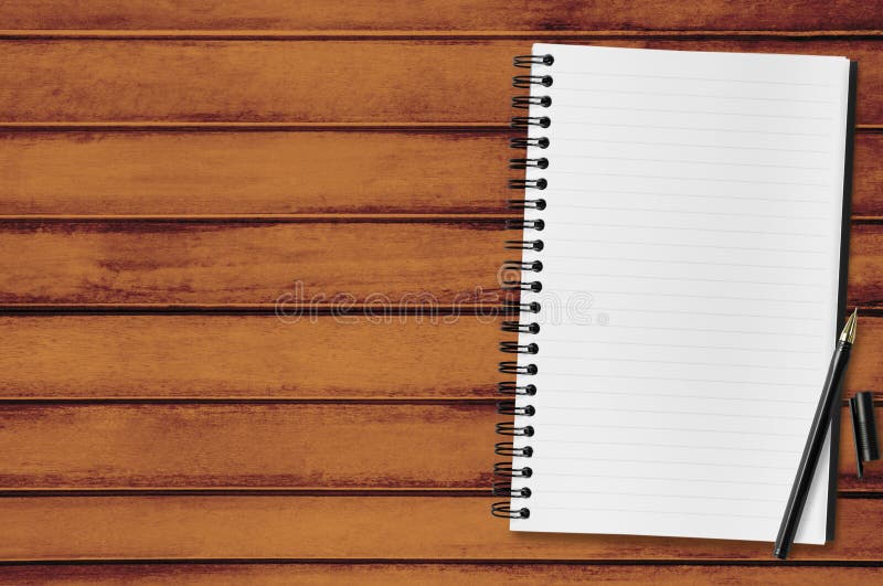 Notebook Page with My Plan Concept. Top View, Flat Lay Stock Image ...