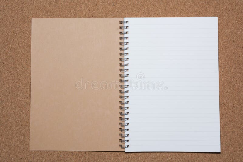 Blank notebook stock photo. Image of notebook, note, wood - 75247064