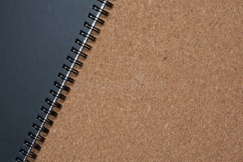 Blank notebook stock photo. Image of paper, office, diary - 75440086