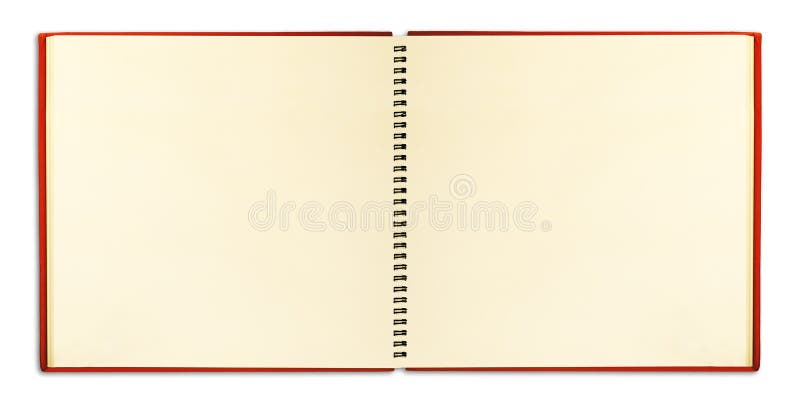 Blank Notebook with Ring Binder Stock Image - Image of design, note ...