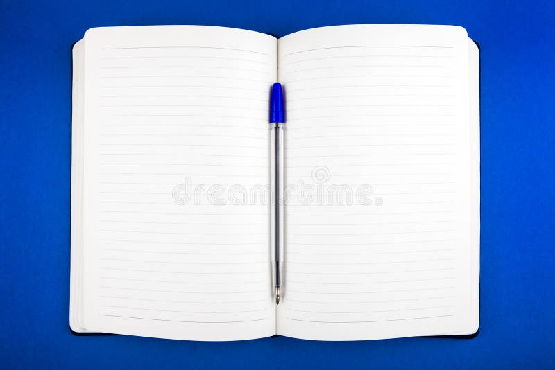 Blank Notepad closeup stock photo. Image of message - 134519530