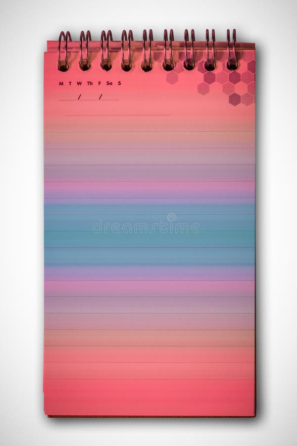 Blank notepad stock image. Image of clean, note, page - 78206197