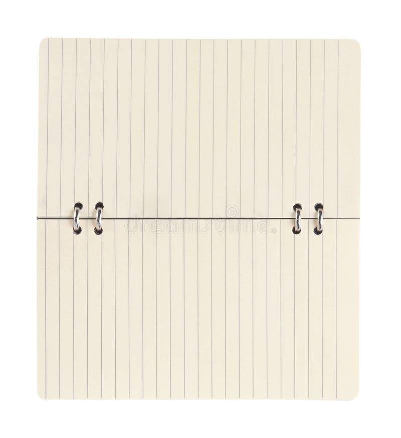 Blank notepad isolated stock image. Image of page, document - 21724943
