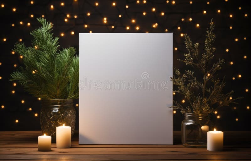 Blank Notepad for Notes for Christmas and New Year Minimal Concept ...