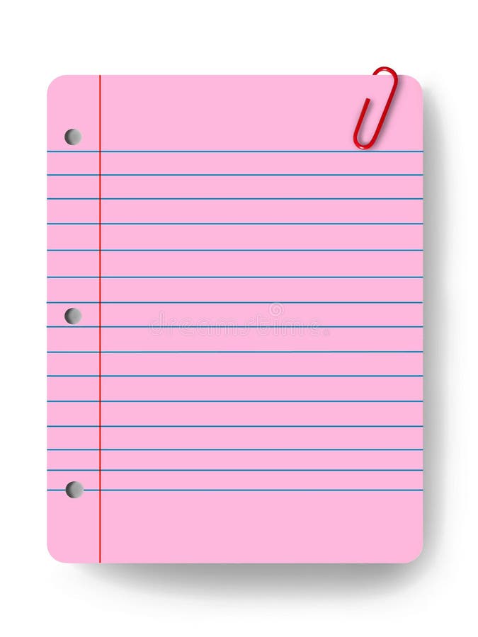 Notepad Paper Clipart