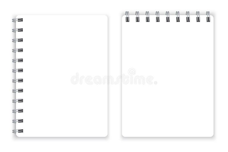 Spiral Notebook Page Clip Art
