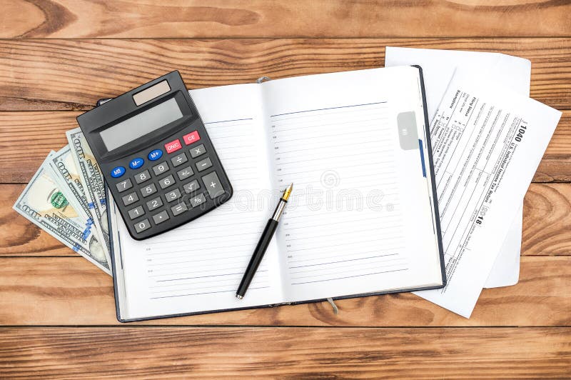 531 American Money Notepad Calculator Stock Photos - Free & Royalty ...