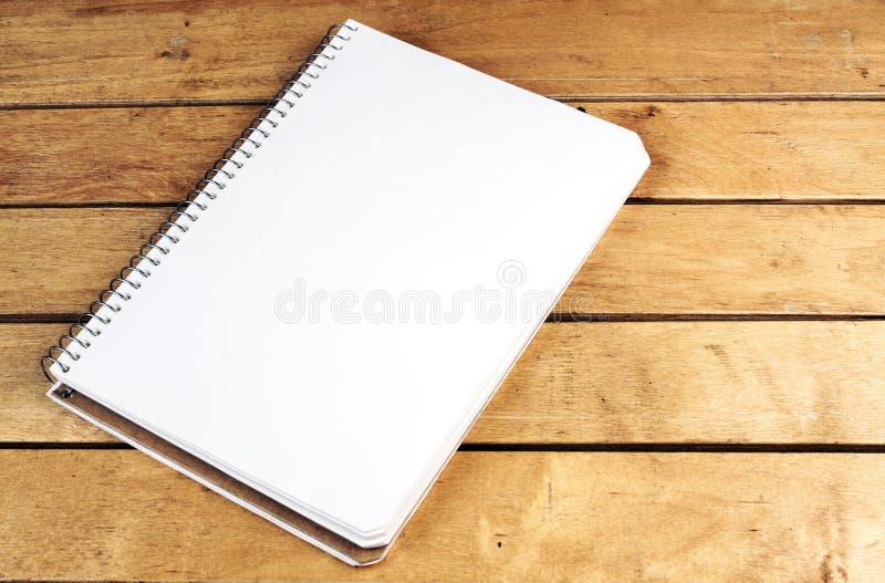 Office Table with Notepad, Computer and Coffee Cup Stock Photo - Image ...