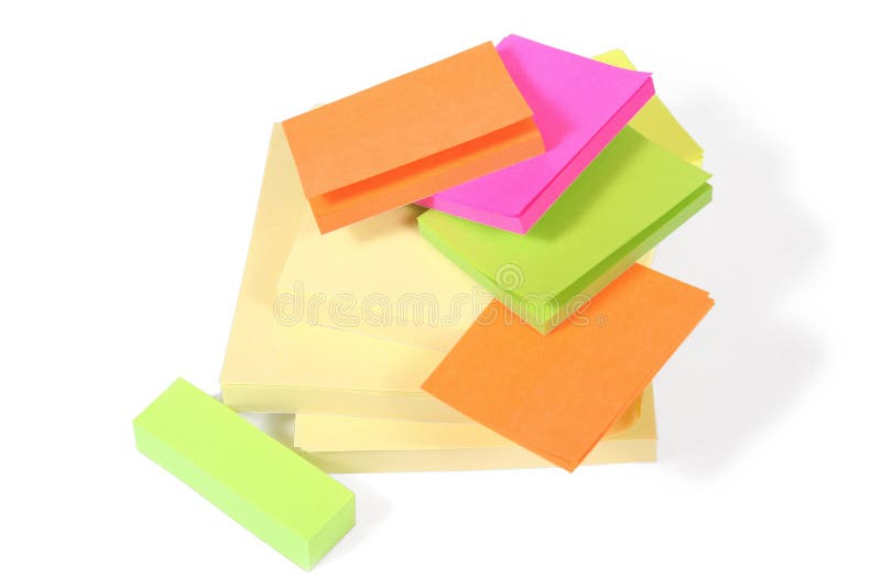 Pad Of Sticky Notes Picture. Image: 2755995
