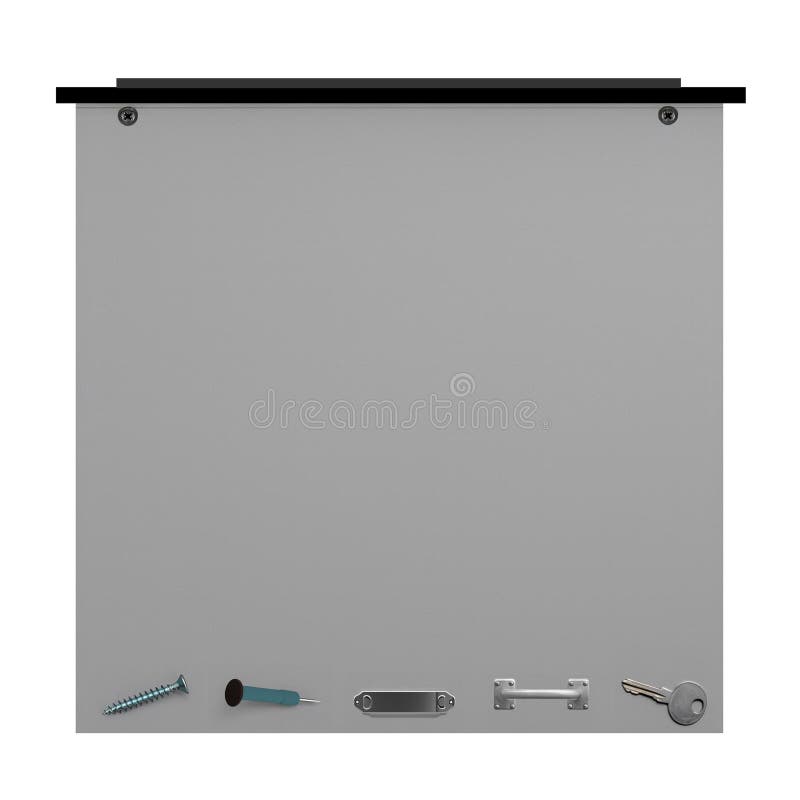 Blank Notice Board for Craft Tools. Household Goods. Isolated. Stock ...