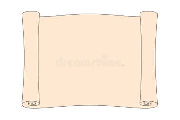 Rolled Up Paper Scroll Stock Illustrations – 420 Rolled Up Paper Scroll ...