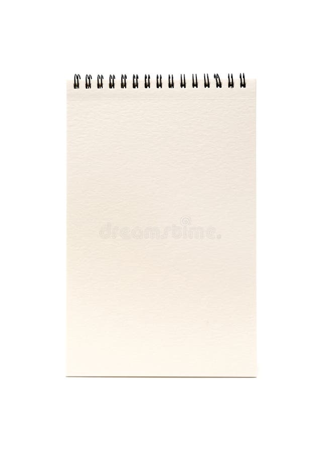 Blank One Face White Paper Notebook Stock Photo - Image of information ...