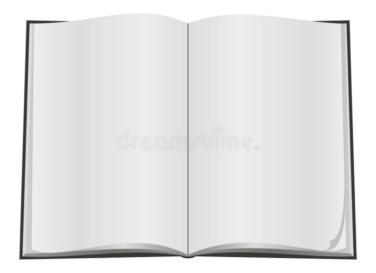 Open Writing Book Sheet Stock Illustrations – 3,302 Open Writing Book ...