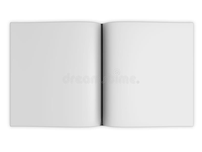 Blank book pages template stock vector. Illustration of notebook - 3662222