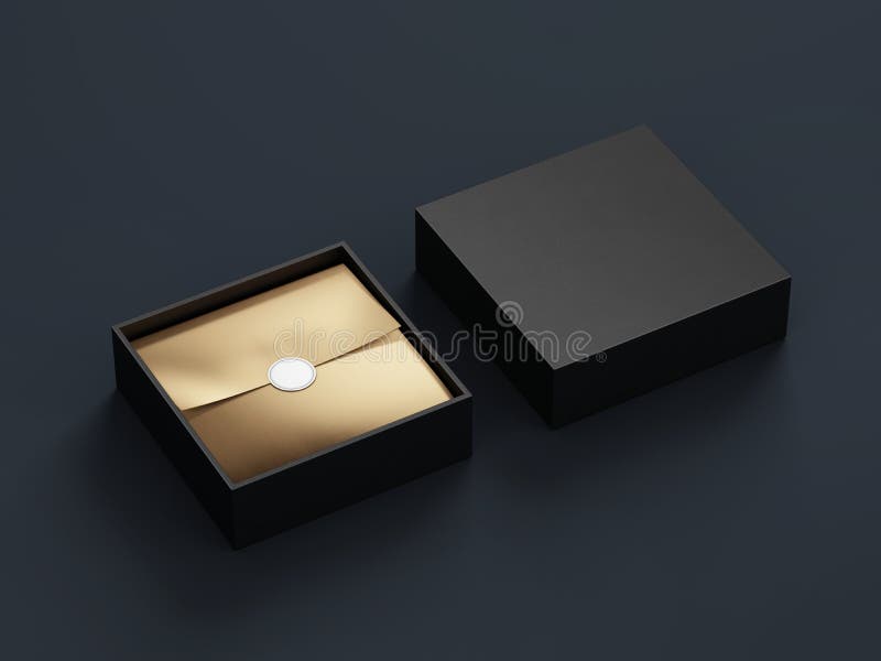 Blank Open Box Packaging Mockup , Template for Your Design - Branding ...