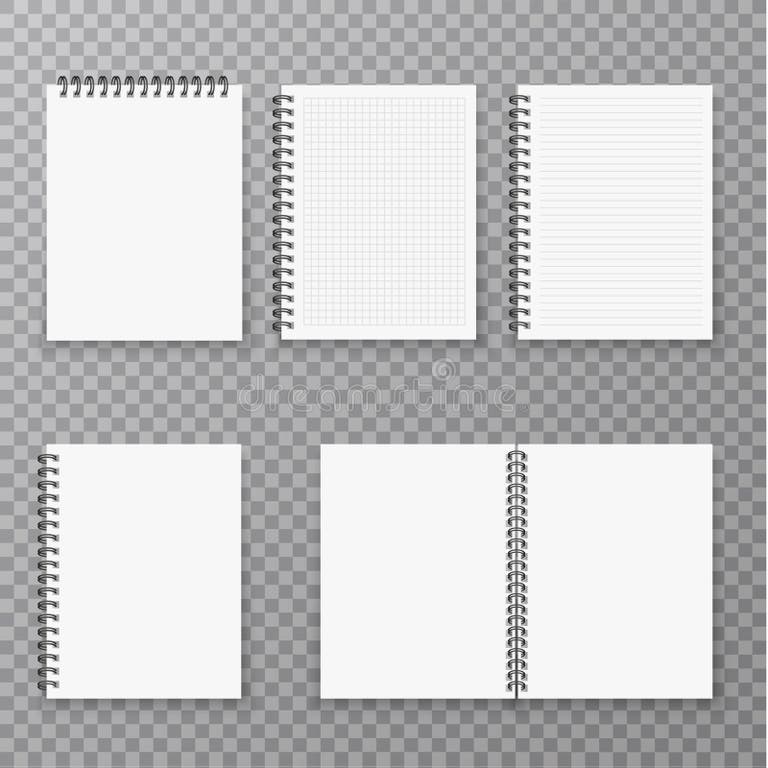 Open Realistic Notebook Stock Illustrations – 8,290 Open Realistic ...