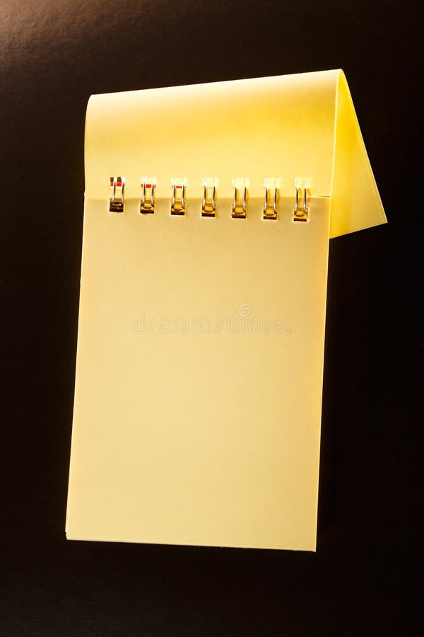 Blank open notebook stock image. Image of notebook, notepaper - 87278647