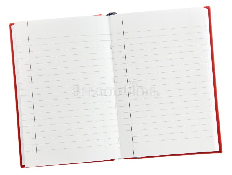 Blank Open Notebook Isolated on White Background Stock Image - Image of ... Blank Open Notebook Isolated on White Background Stock Image - Image of ...