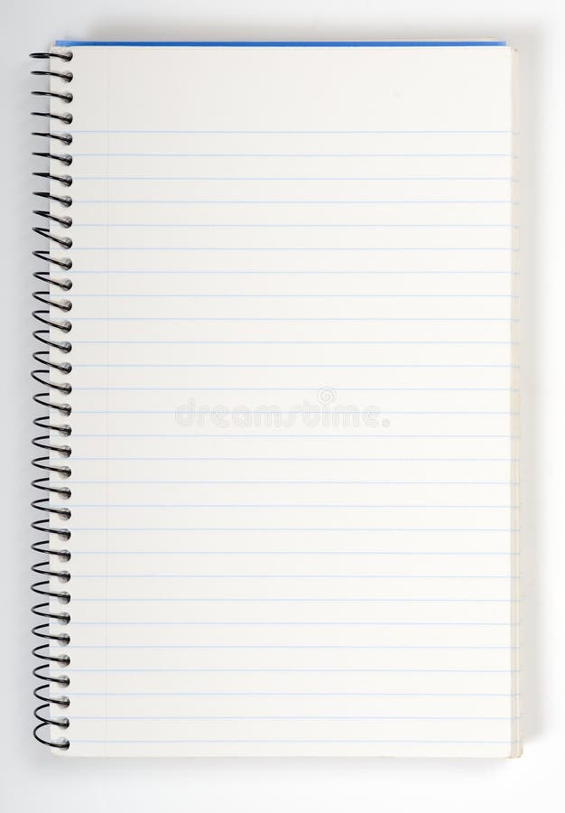 Blank open notepad stock photo. Image of note, bulletin - 30896462