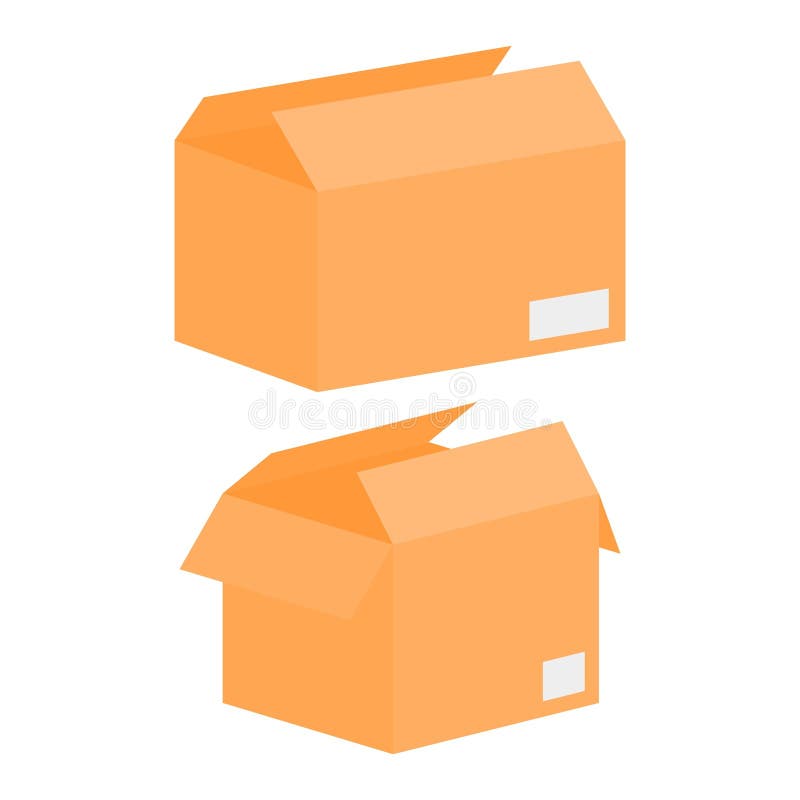 Shipping Box Vector Stock Illustrations – 135,151 Shipping Box Vector ...
