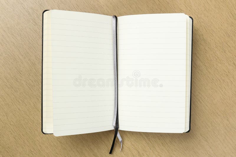 Blank Opened Notebook with Bookmark Ribbon Stock Image - Image of ... Blank Opened Notebook with Bookmark Ribbon Stock Image - Image of ...