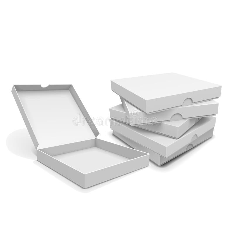 Blank Package Vector Illustration Stock Vector - Illustration of ...