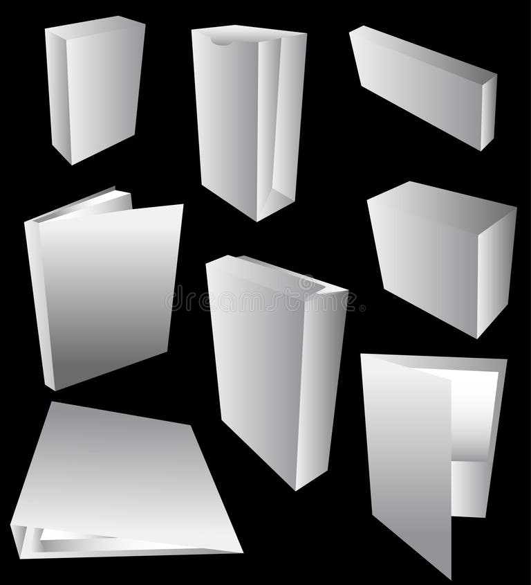 Packaging Design Blank Containers Stock Illustrations – 4,536 Packaging ...