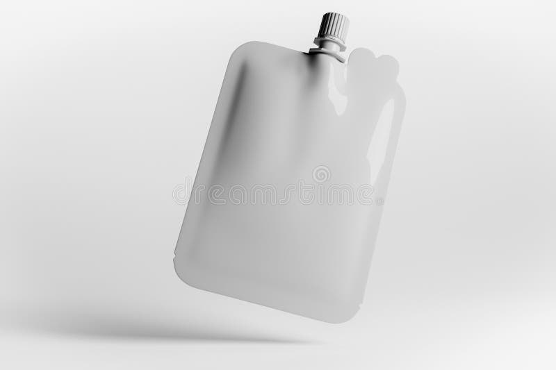 Blank Packaging Cosmetic without Any Labels Intended for Packaging ...