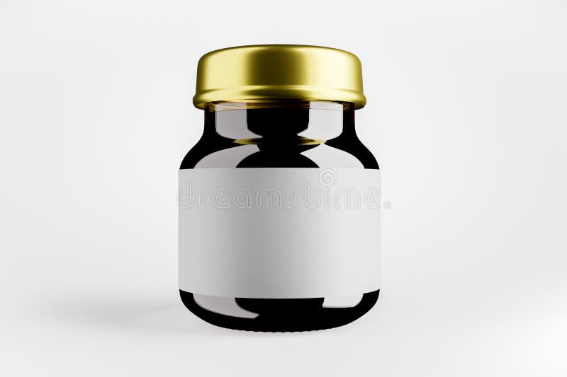 Blank Packaging Cosmetic without Any Labels Intended for Packaging ...