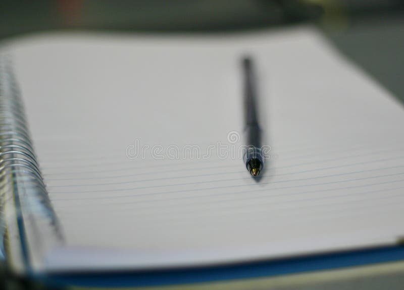 Blank pad stock image. Image of empty, notebook, ballpoint - 16227