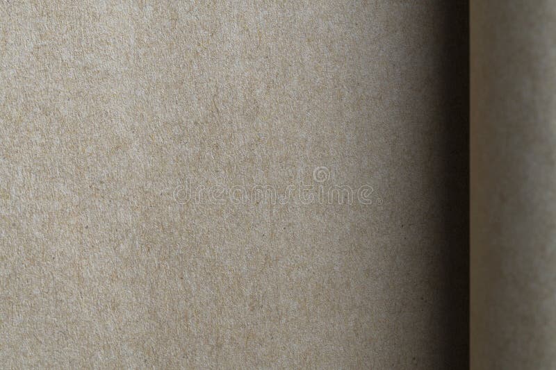 Blank Page of Brown Open Notebook, Closeup, Copy Space. Vintage Paper ...