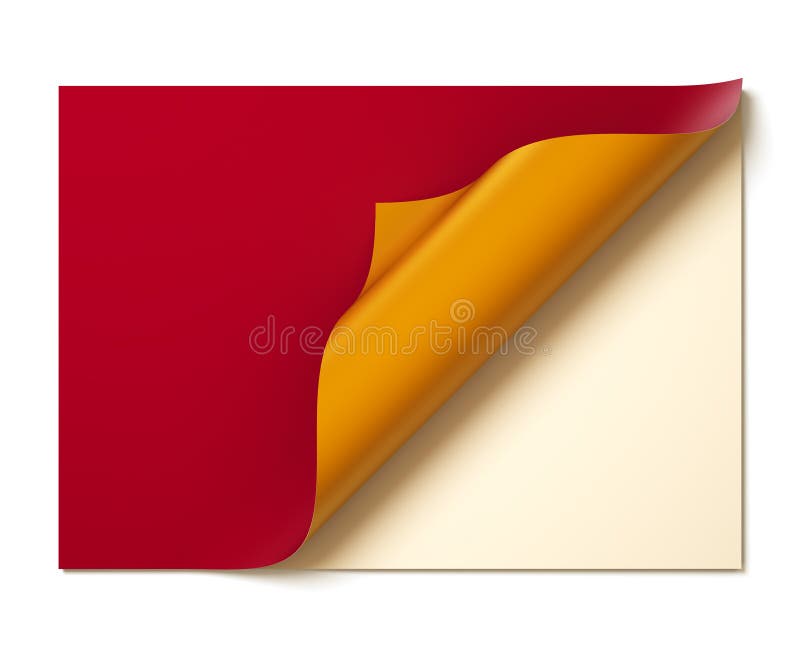 Blank Page for Design Layout. Stock Illustration - Illustration of ...