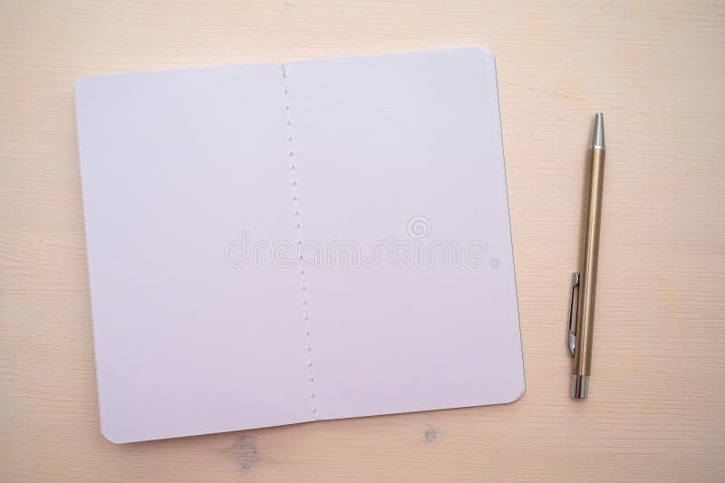 Blank page of diary. stock photo. Image of memo, surface - 279465608
