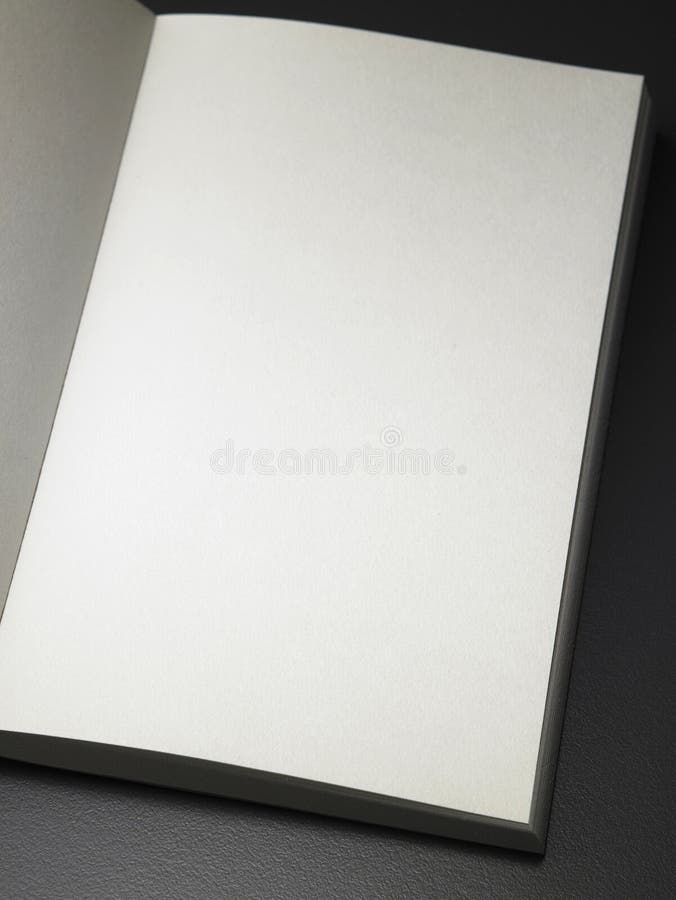 Blank page stock photo. Image of clean, object, concept - 48738640