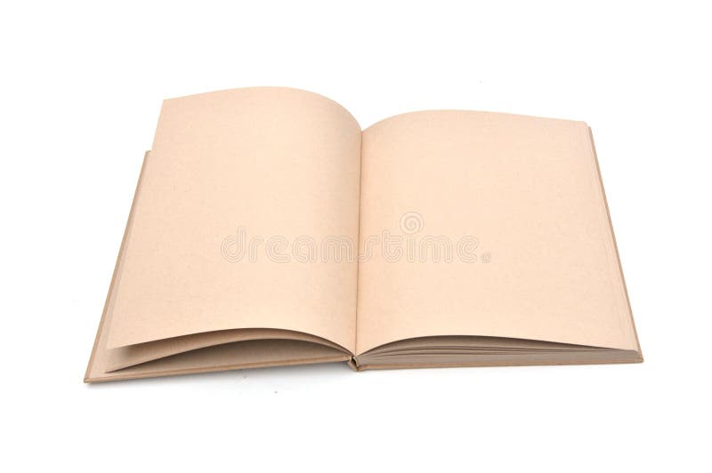 Blank pages stock photo. Image of paper, brown, blank - 28602752