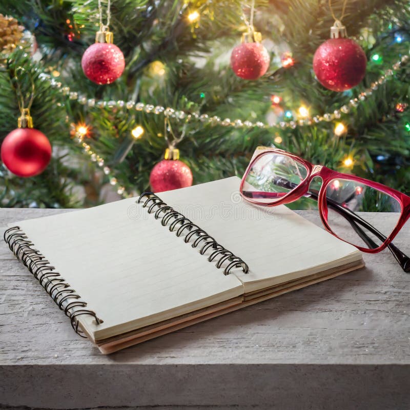 Blank Pages, Bright Beginnings: New Year S Notepad by the Christmas ...