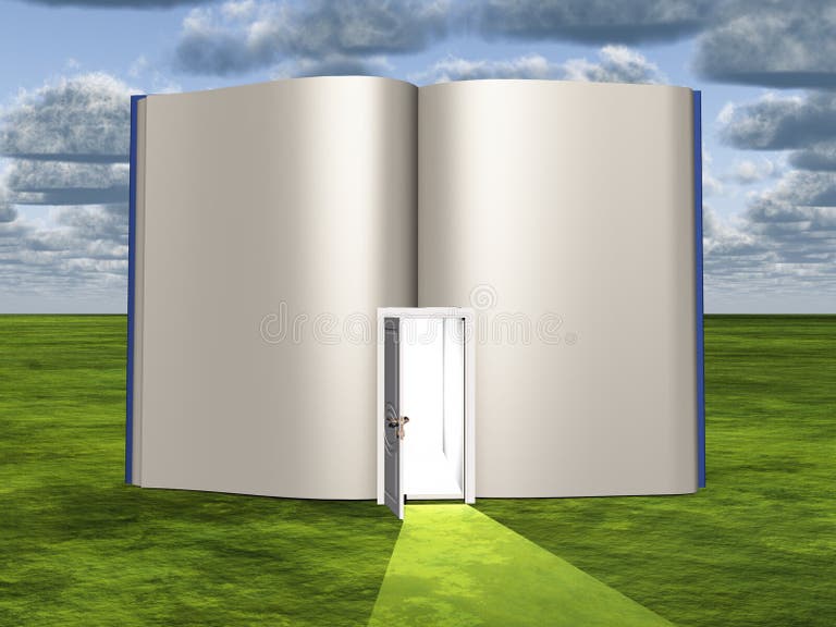Open Book Door Stock Illustrations – 1,730 Open Book Door Stock ...
