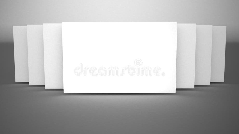Blank panels stock illustration. Illustration of dimensional - 18623258